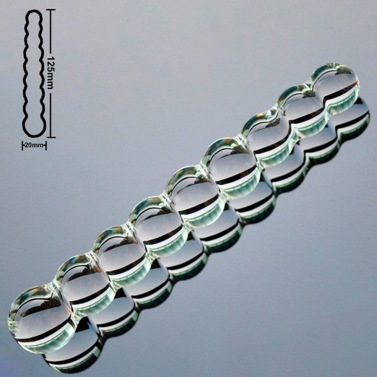 Kit 3 Plugs em Vidro Cristal - Chastity