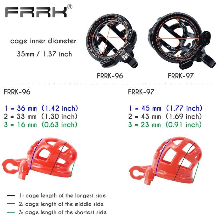 Cinto de Castidade FRRK Small Shiny Cage - Chastity