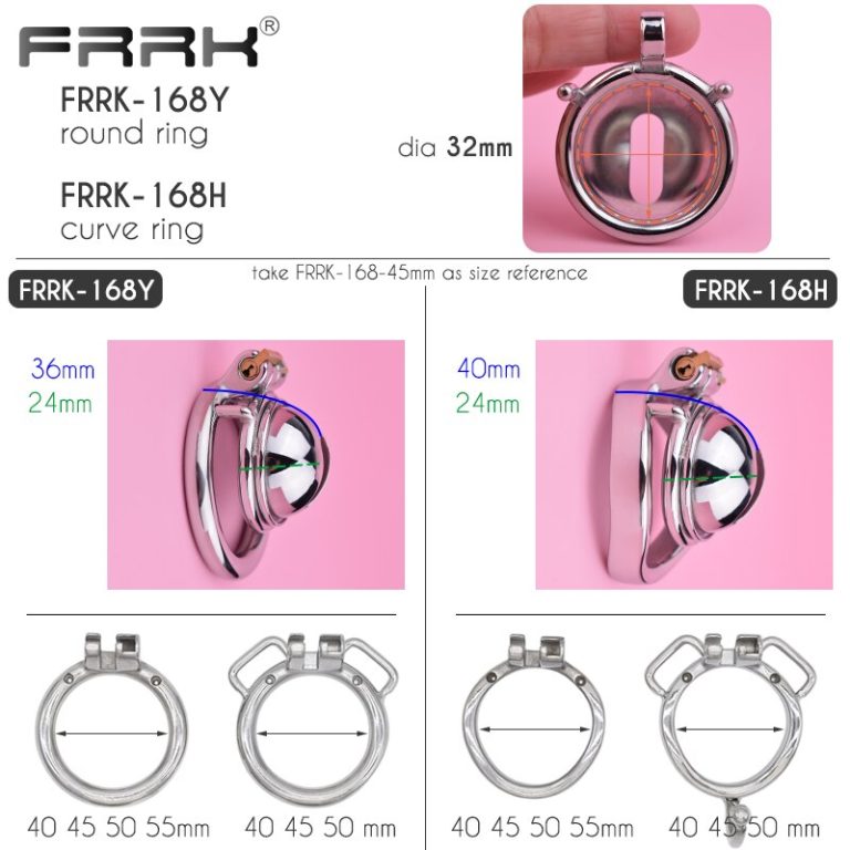 Cinto de Castidade FRRK Round Small Hook Belt - Chastity